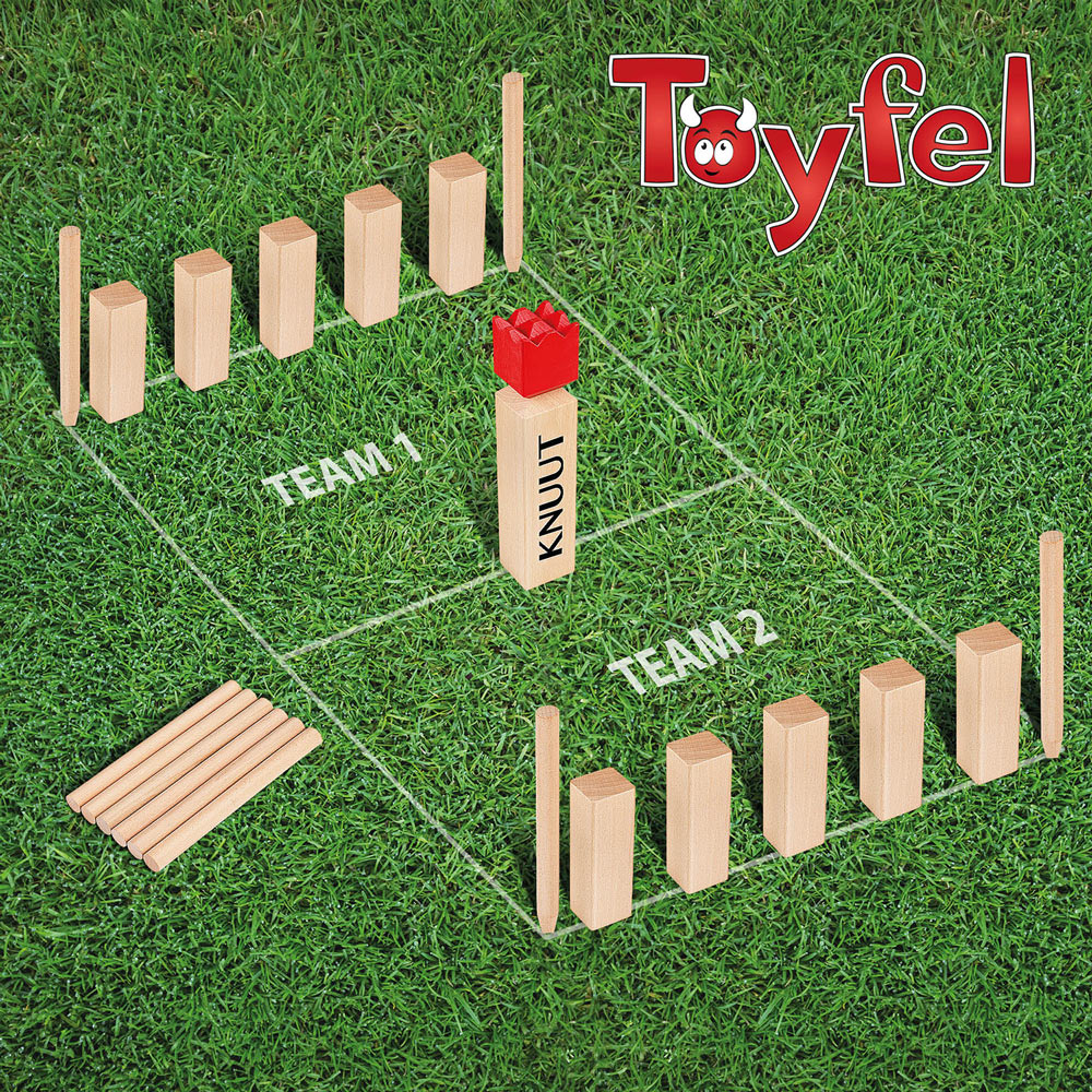 Kubb Viking Game XXL Outdoor Viking Chess Game Wooden Throwing Game Lawn Chess | eBay